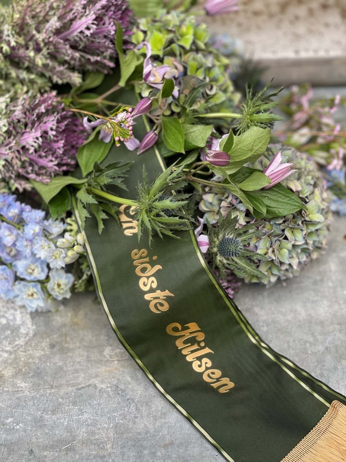 Bånd som tillæg | Bestil her hos BIRK Blomster